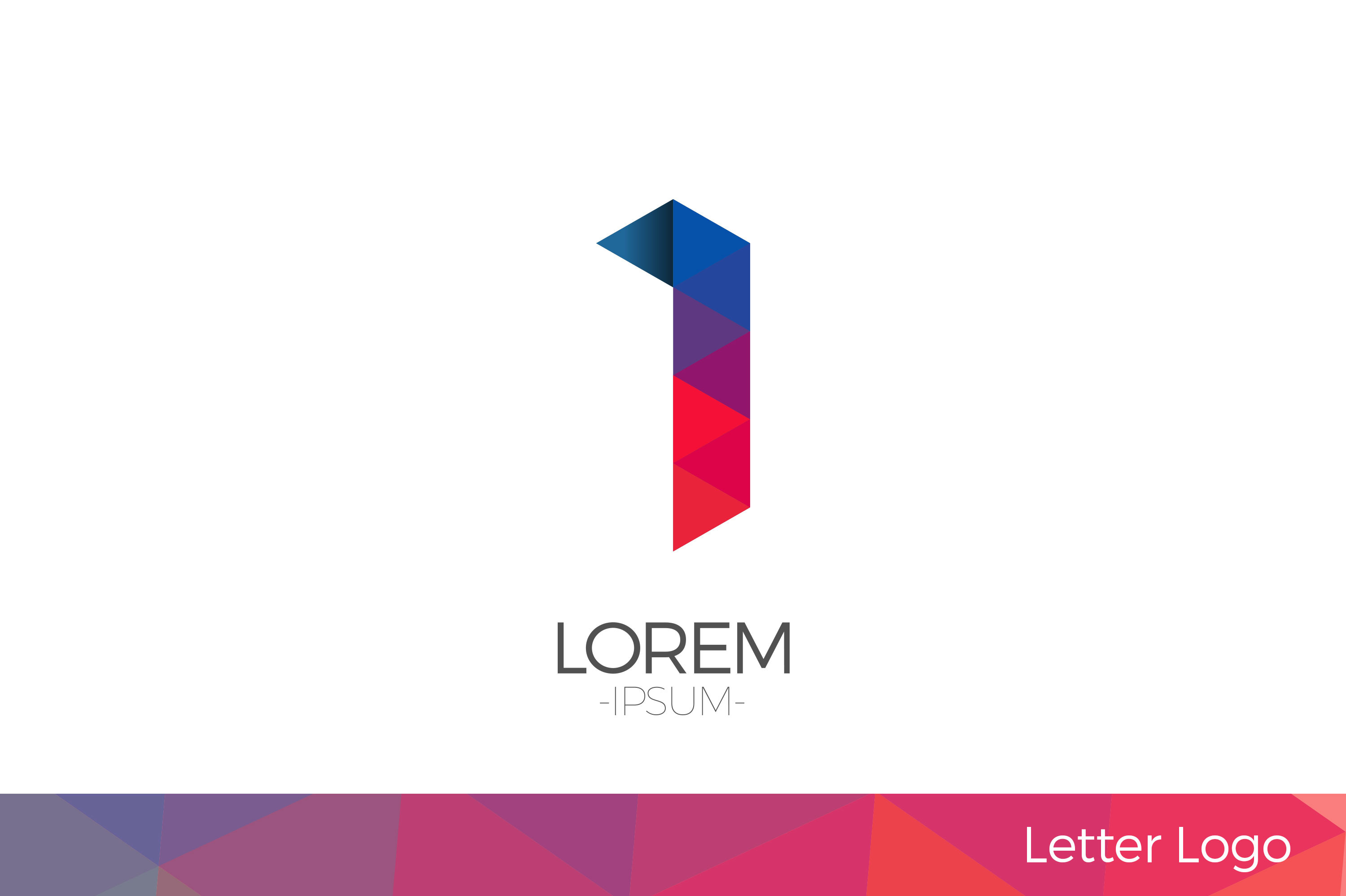 Letter I Vector Origami Logo icon., a Branding & Logo Template by Woo ...