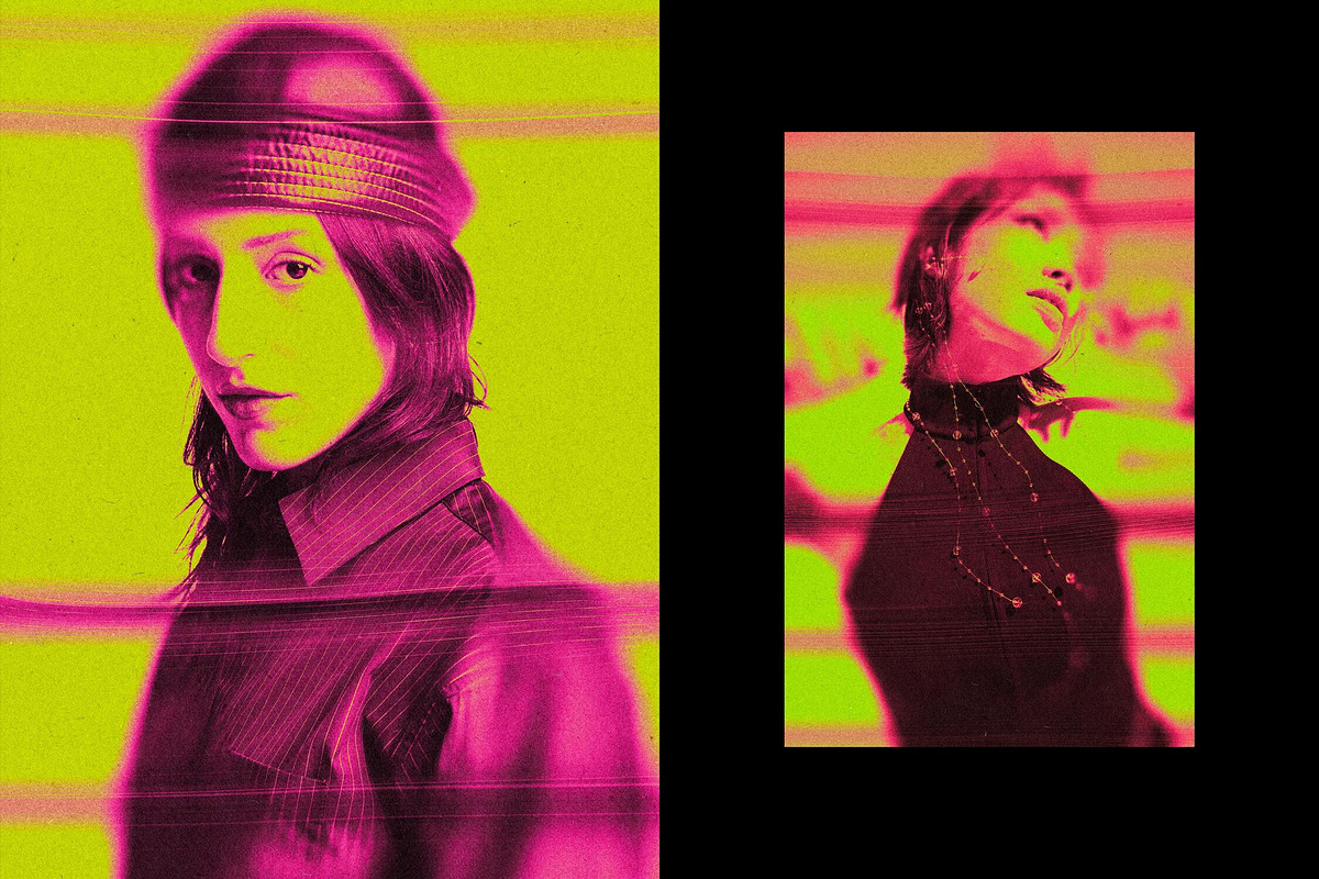 Acid Blur Photo Effect, a Layer Style Add-On by Design Squad