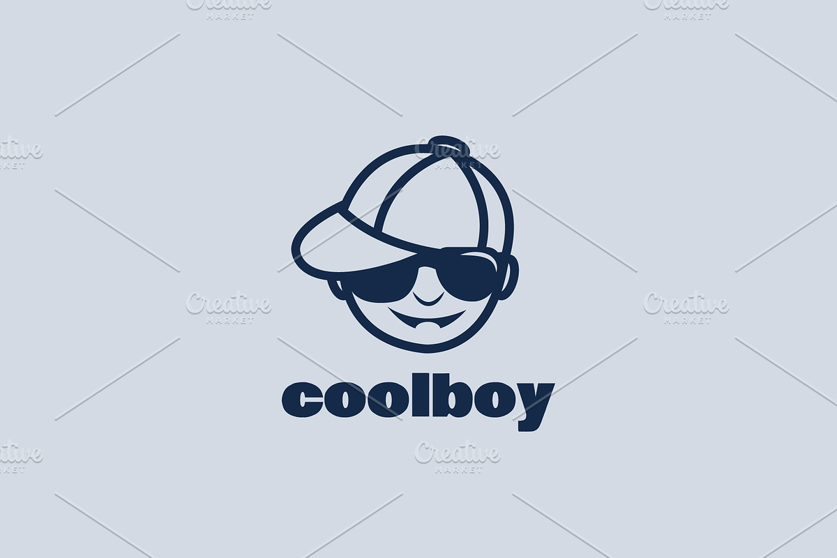 Cool Boy Logo, a Branding & Logo Template by ashenterprise