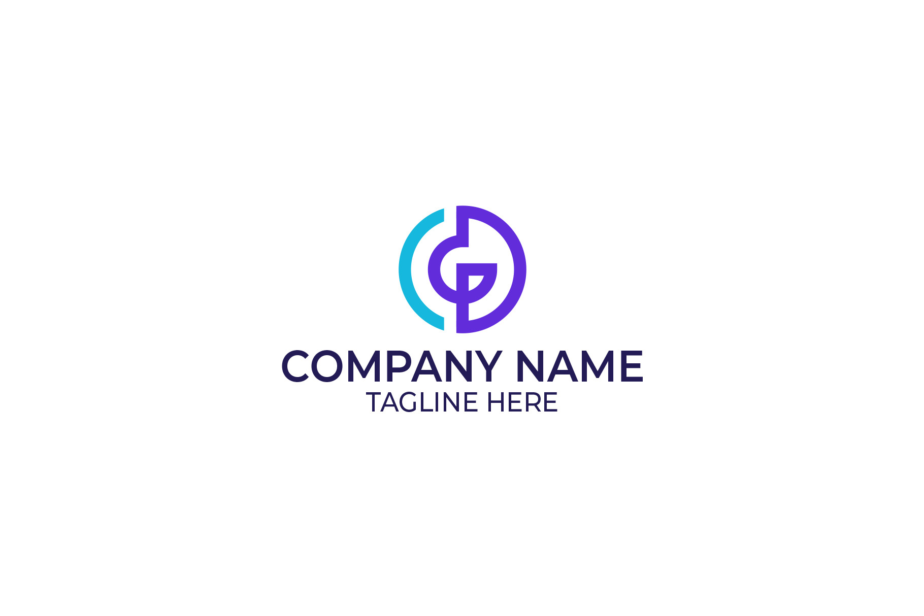CG Monogram Logo, a Branding & Logo Template by GranzCreative