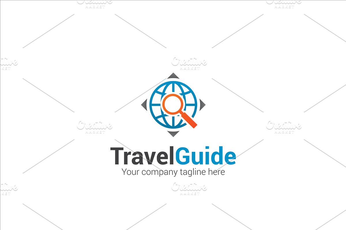 Travel Guide Logo, a Branding & Logo Template by XpertgraphicD