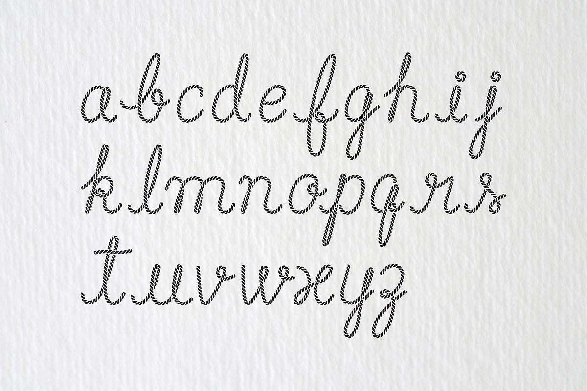Rope Fonts