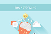 Brainstorm Process, an Education Illustration by robuart
