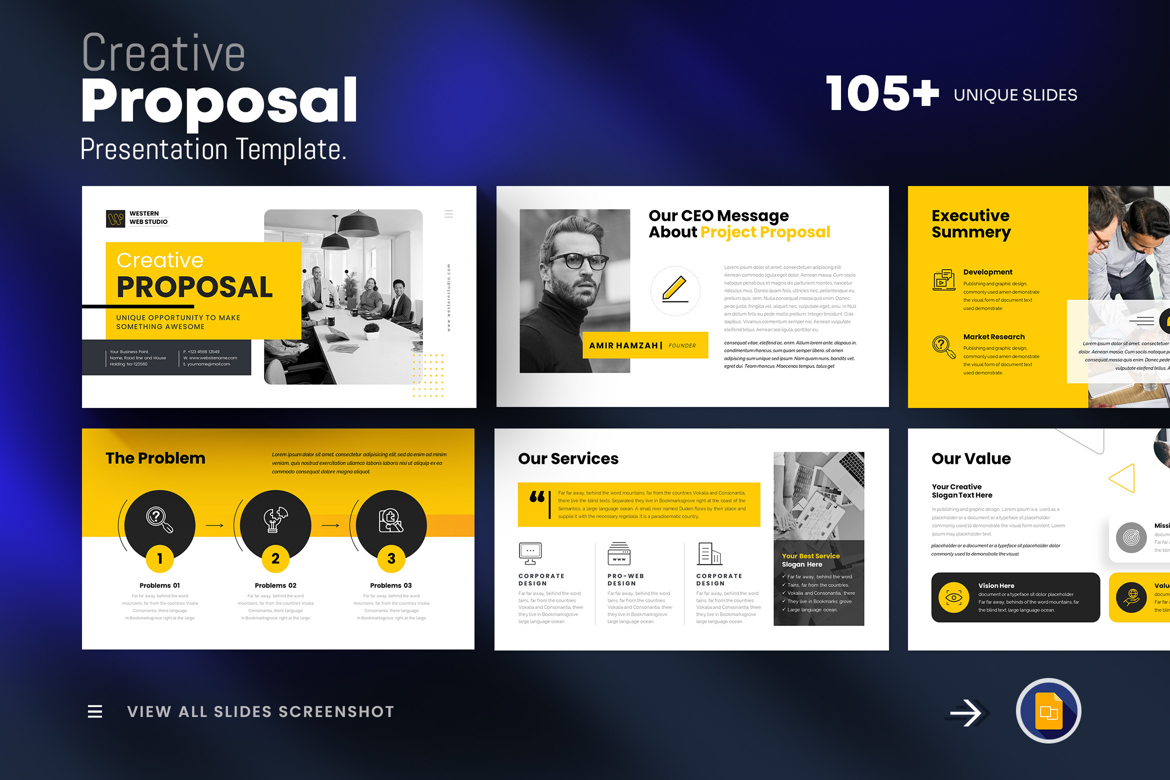 Creative Proposal Presentation, a Presentation Template by GenerousArt