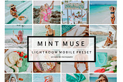 5 Mobile Presets MINT MUSE, an Action Add-On by Victoria Bee Presets