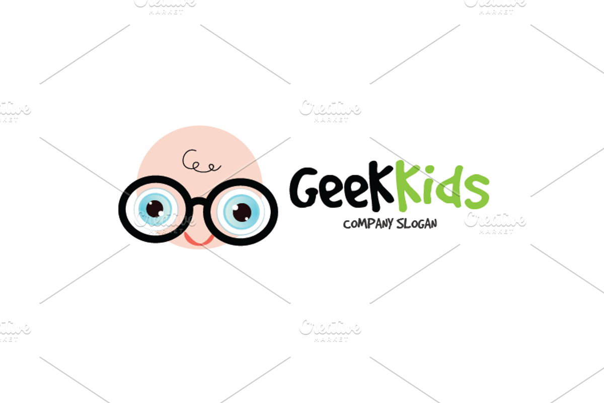 Geek Kids, a Branding & Logo Template by Vectorwins Premium Shop