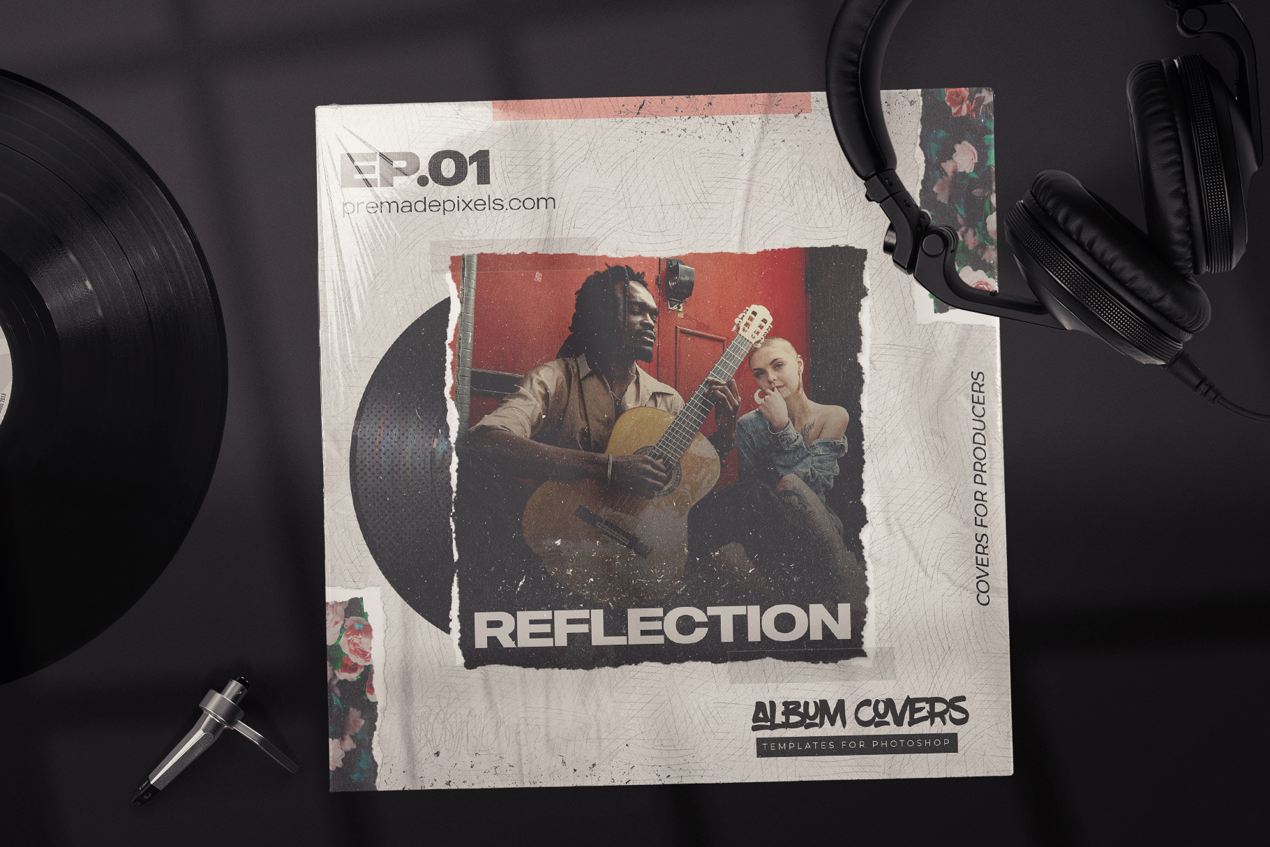Reflection Album Cover Template, a Social Media Template by ...
