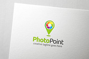 Photo Point Logo, a Branding & Logo Template by Slim Studio