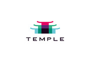temple logo vector icon illustration | Branding & Logo Templates ...