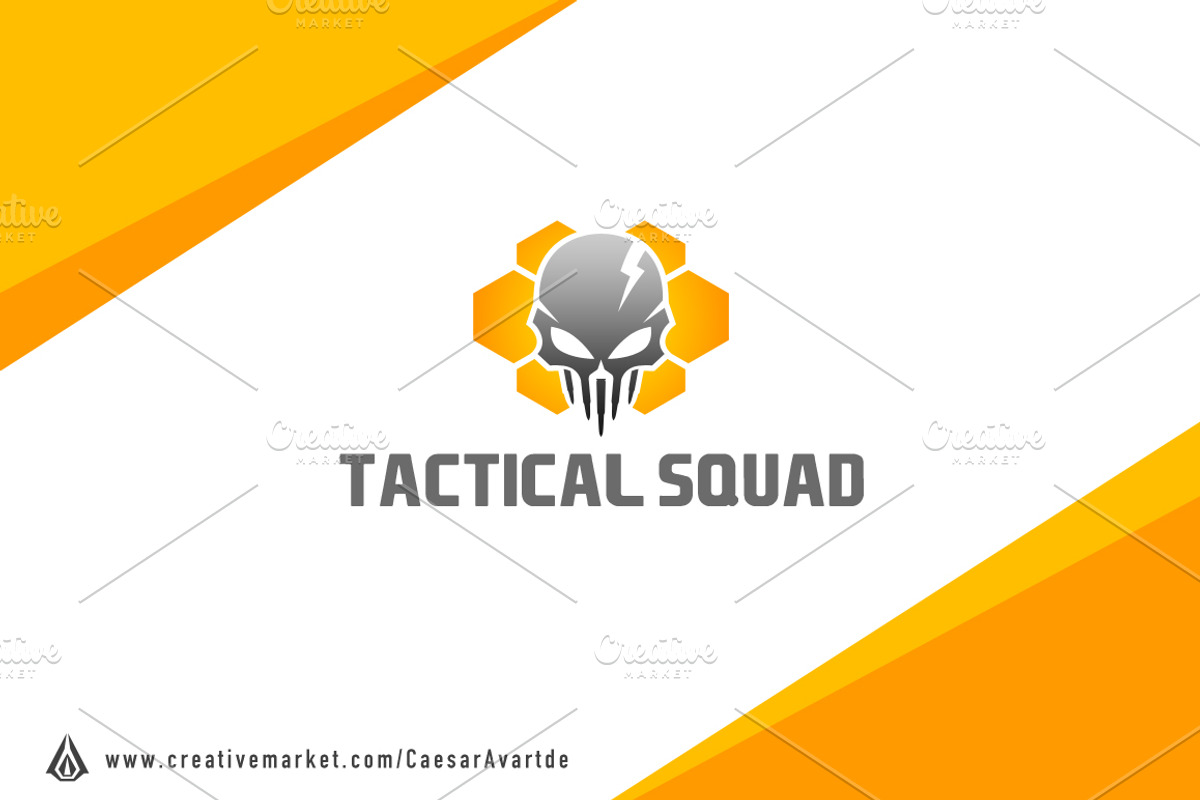 Tactical Squad Logo Template, a Branding & Logo Template by Avartde ...