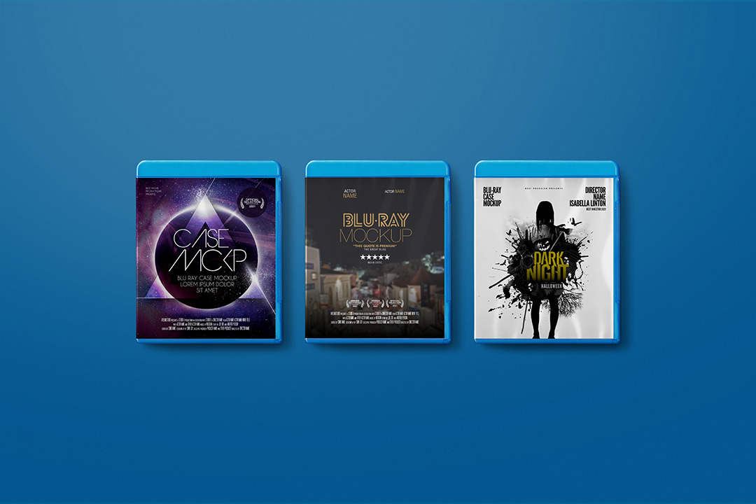 Blu-Ray Cover Mockup