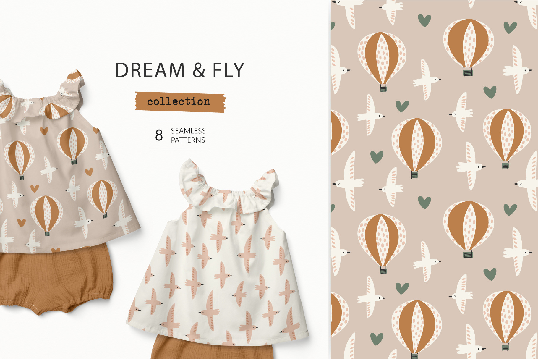 Dream & Fly collection of patterns