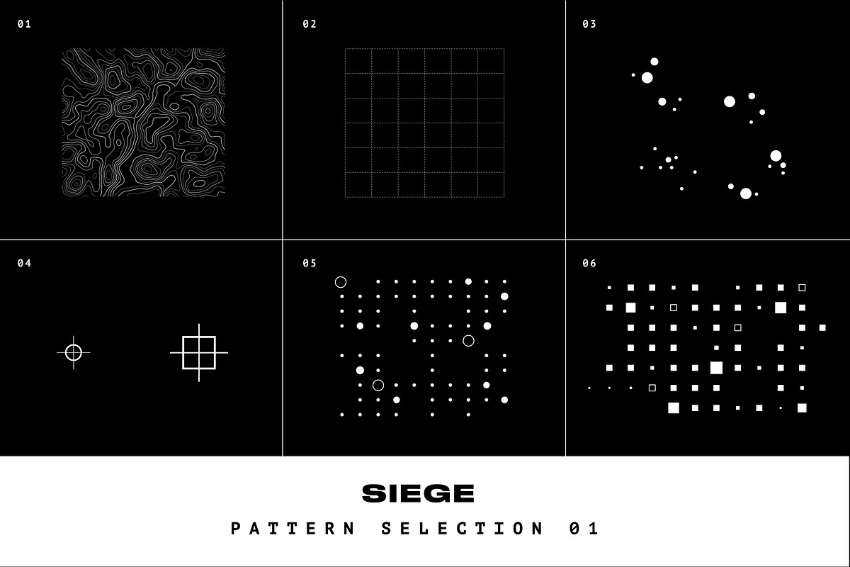 SIEGE - GAMER VECTOR PACK, a Pattern Graphic by GOAT Design Co.