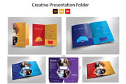 Creative Presentation Folder, a Stationery Template by Studio Retouch