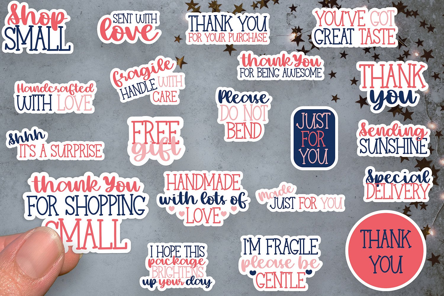 Business Packaging Stickers SVG, a Work Illustration by illuztrate