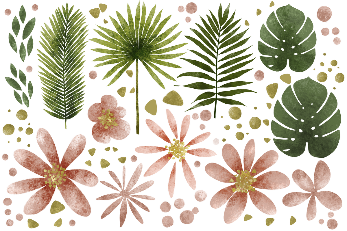 Dino Time Illustrations Set, an Animal Illustration by Tanino Illustrations