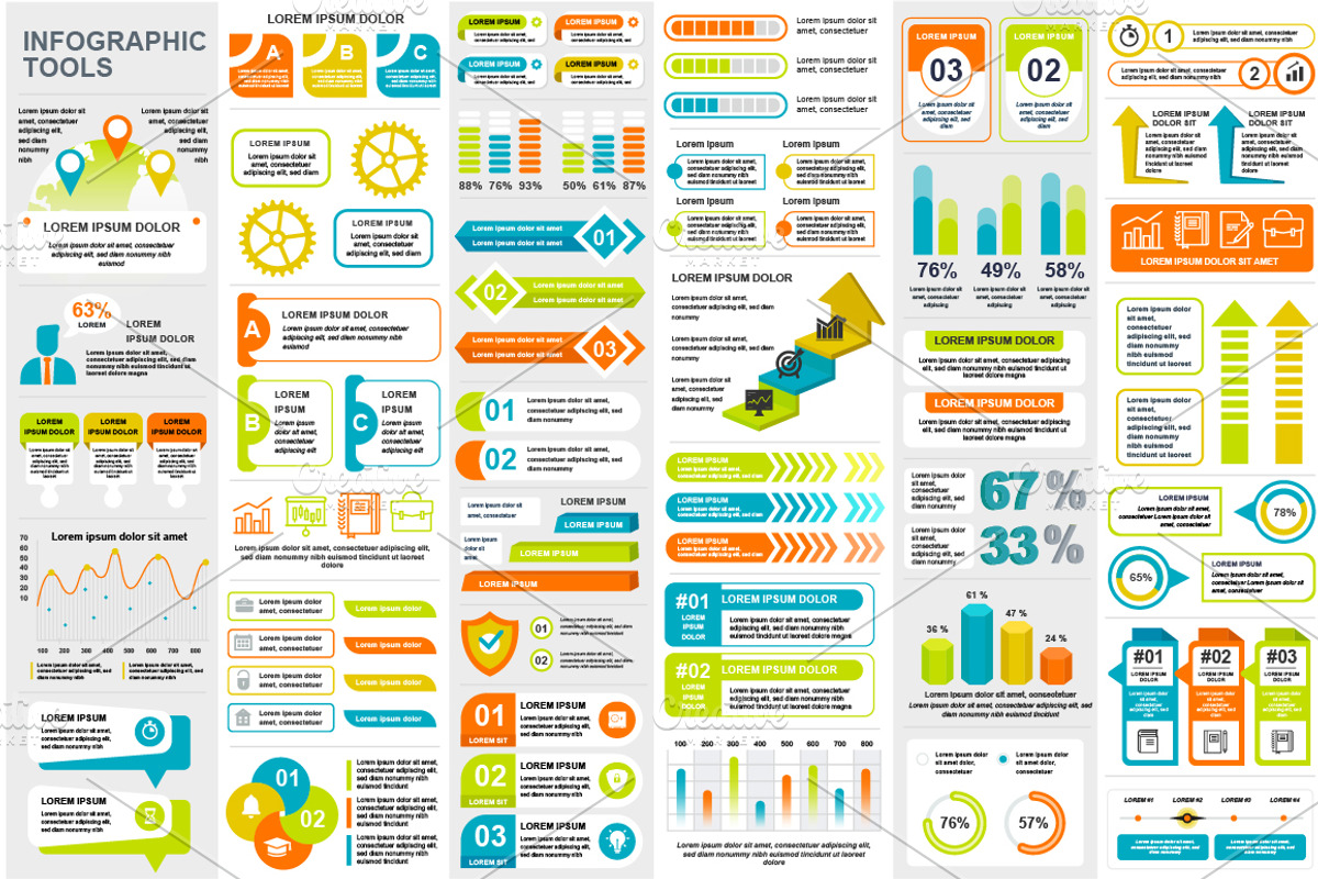 Big Bundle Infographic Templates, a Presentation Template by alexdndz
