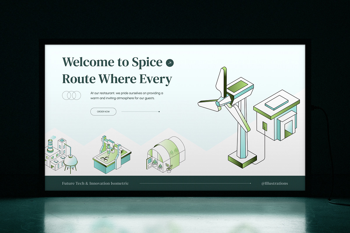 Future Tech and Innovation Isometric