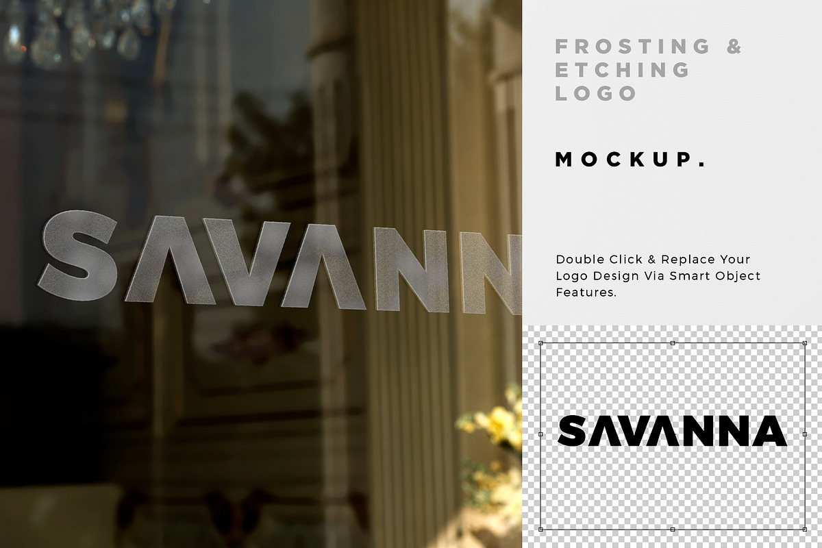 Glass Shop window Logo Mockup, a Product Mockup by GfxFoundry