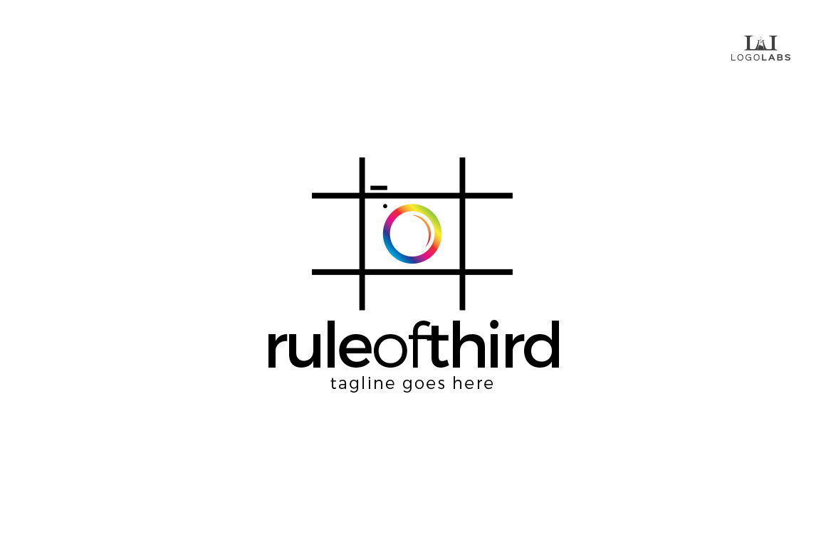 Rule Of Third Logo | Branding & Logo Templates ~ Creative Market