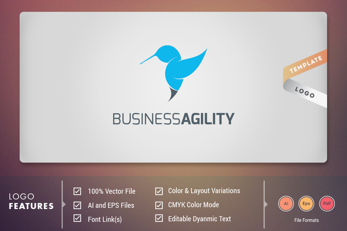 Business Agility - Logo Template, a Branding & Logo Template by ...