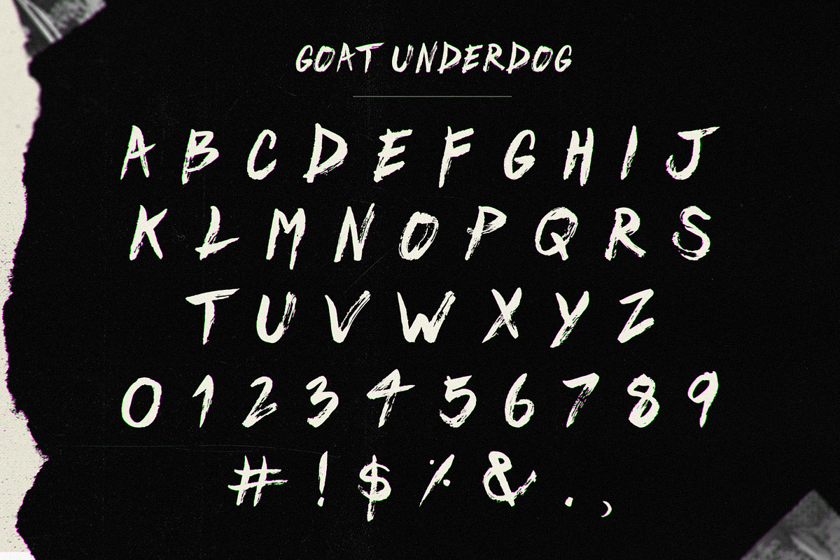 UNDERDOG-BRUSH FONT
