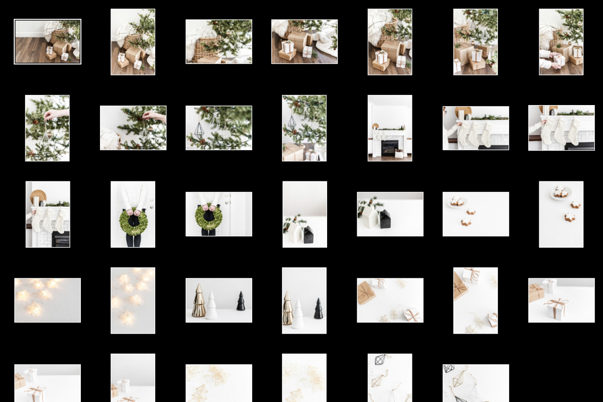 Neutral Holiday Stock Photo Bundle, a Mockup by Styled Stock House