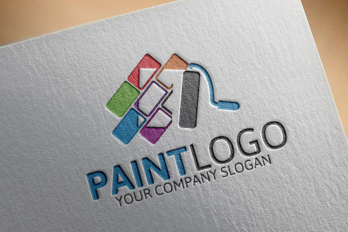 Paint Logo, a Branding & Logo Template by Josuf Media