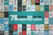 Christmas Cards Mega Set, a Technology Illustration by PureSolution