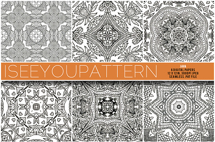 iseeyoupattern Puglia, a Pattern Graphic by ISEEYOUPATTERN