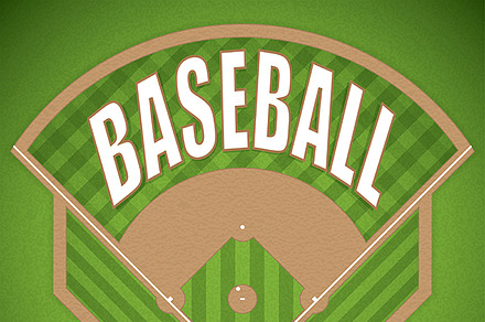 Baseball stadium, a Texture Illustration by gigello