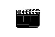 clapboard clapperboard cartoon | Object Illustrations ~ Creative Market