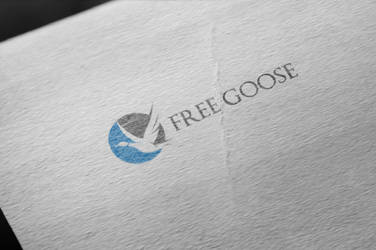 Duck Goose Geese Flying Logo, a Branding & Logo Template by jongcreative