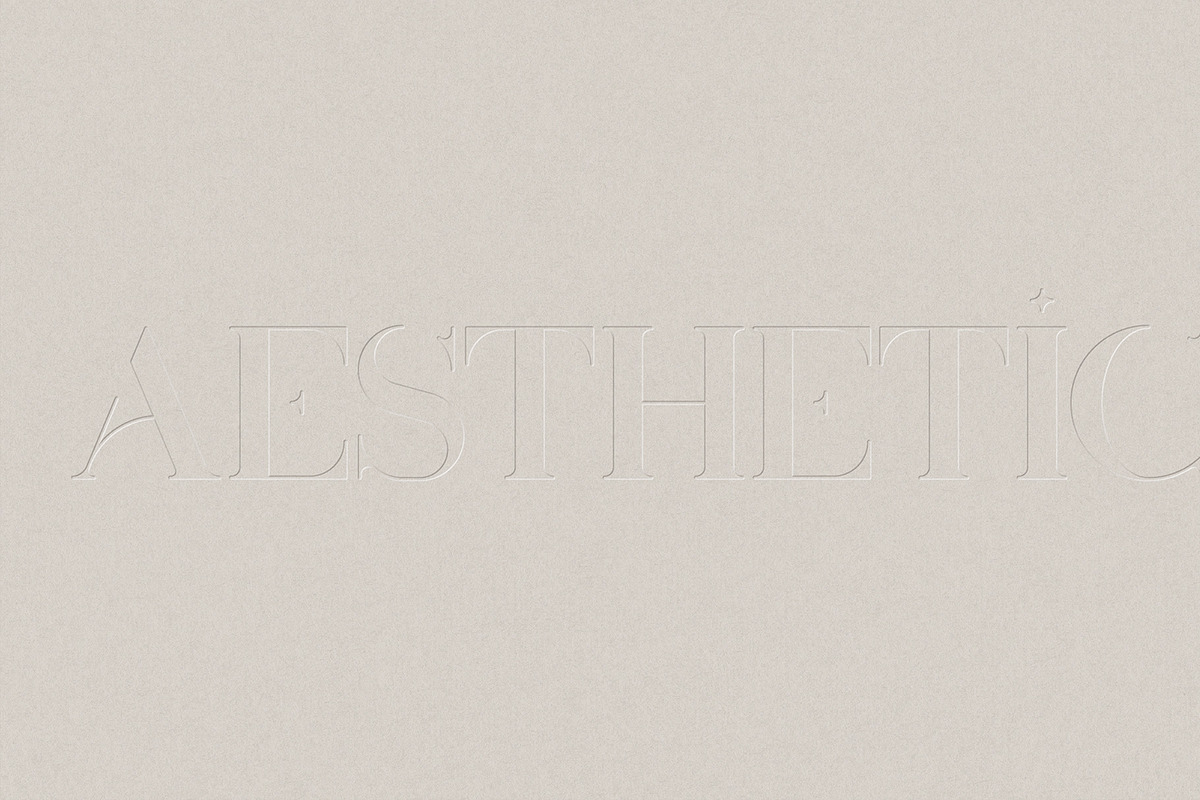 Paper Deboss Logo Mockup