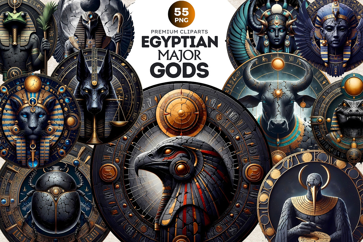 Egyptian Major Gods and Goddesses V2