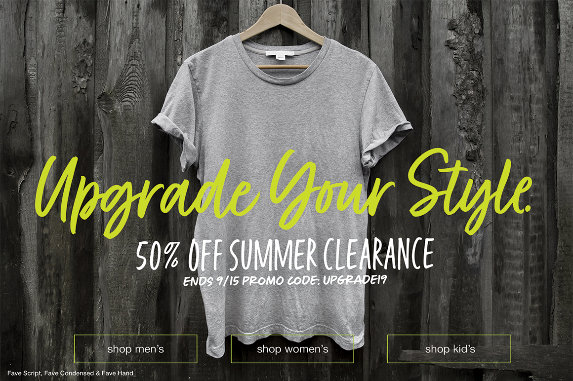 Fave™ Script, a Script Font by Aerotype