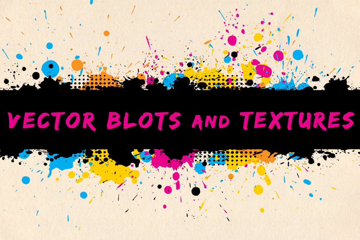 Vector Blots and Textures, a Texture Graphic by Artspace