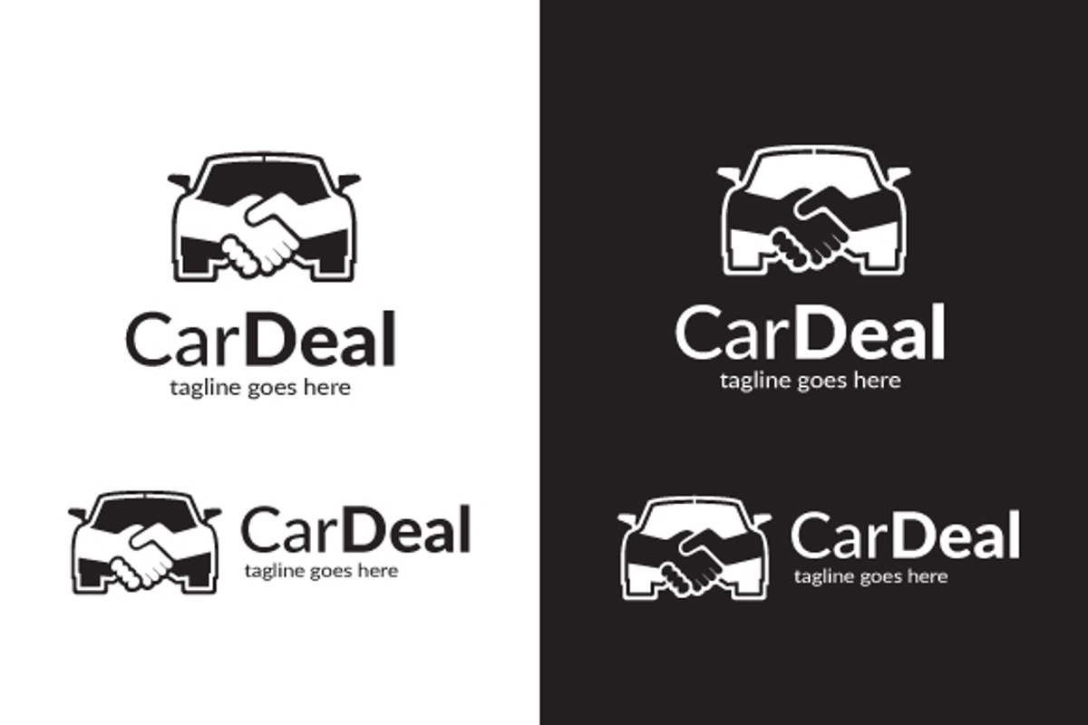 Car Deal Logo Template Design, a Branding & Logo Template by gunaonedesign