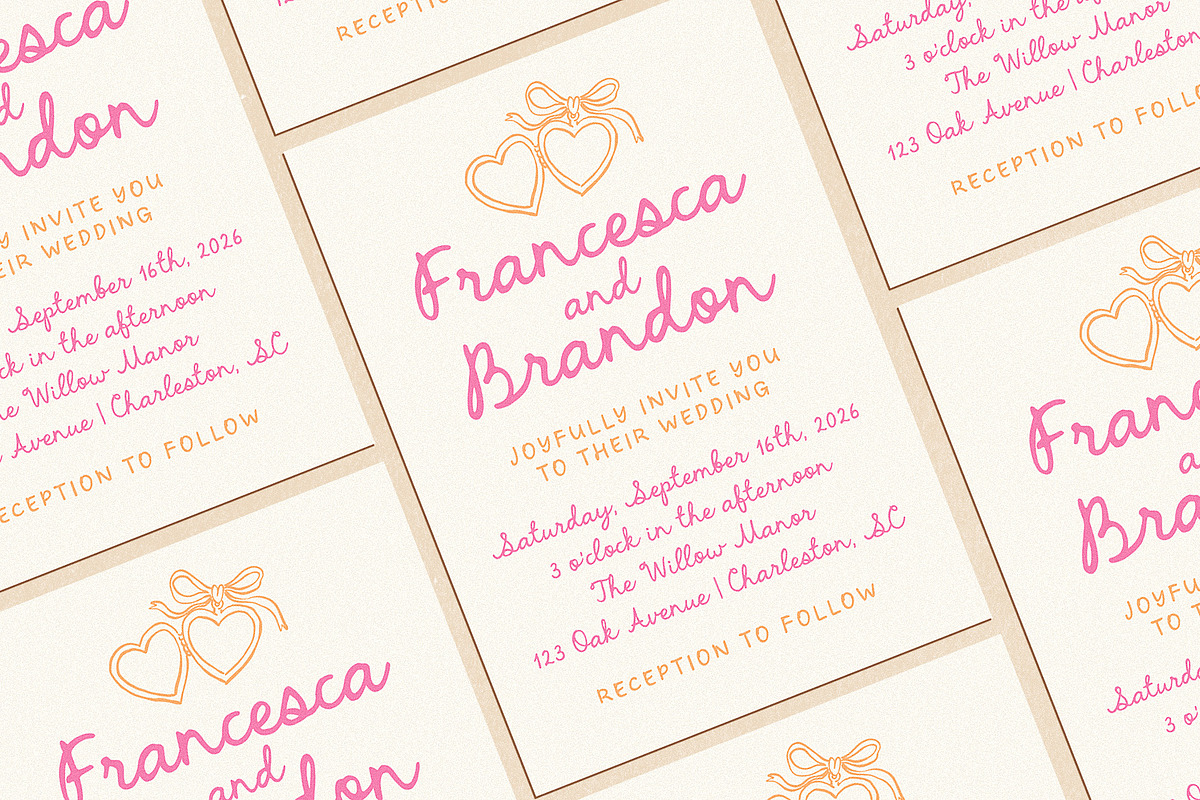 Whimsical Handwritten Font Bundle