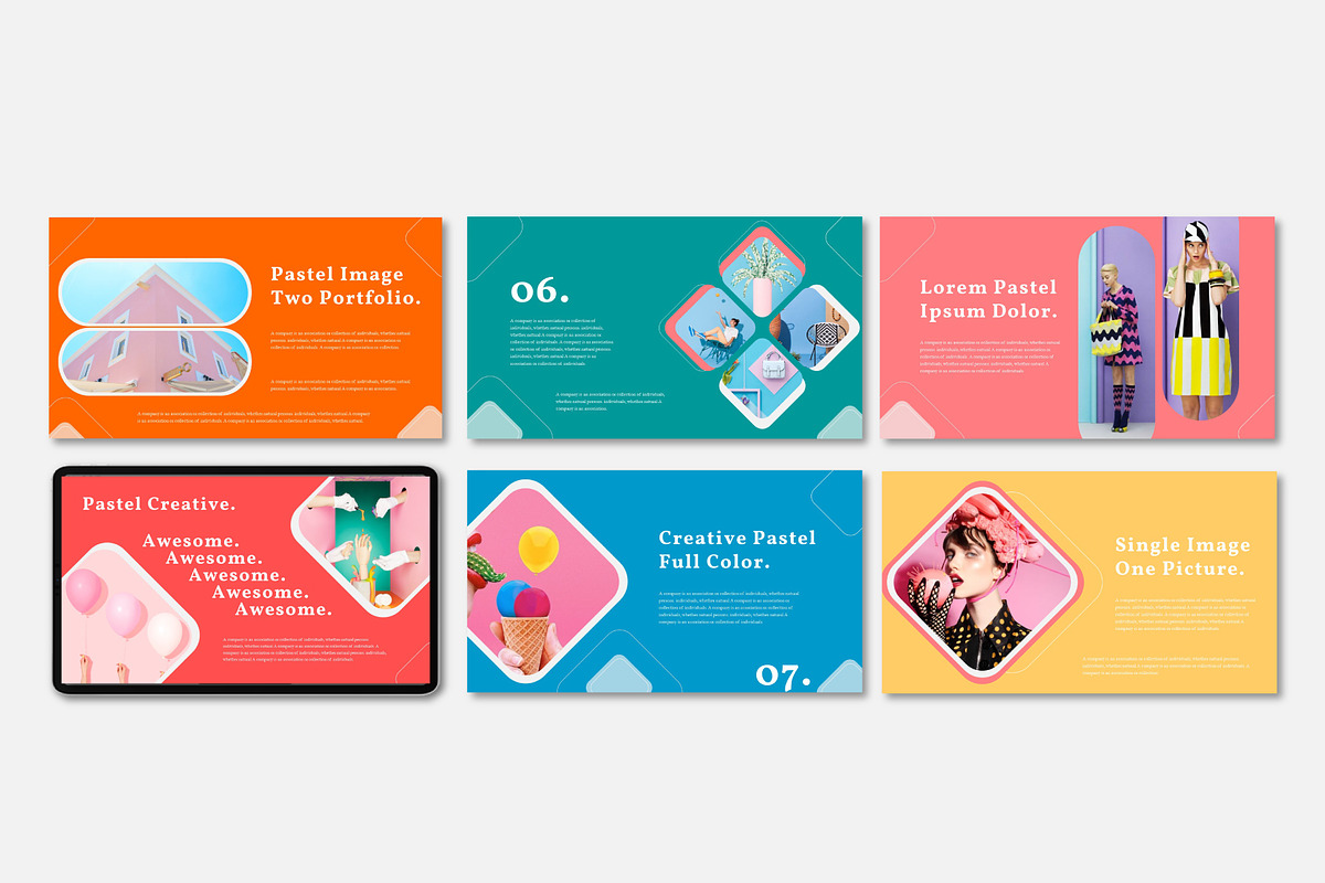 Colorfun - Google Slides Template, a Presentation Template by ...