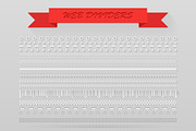 Web dividers | Templates & Themes ~ Creative Market