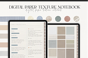 Digital Paper Texture Notebook