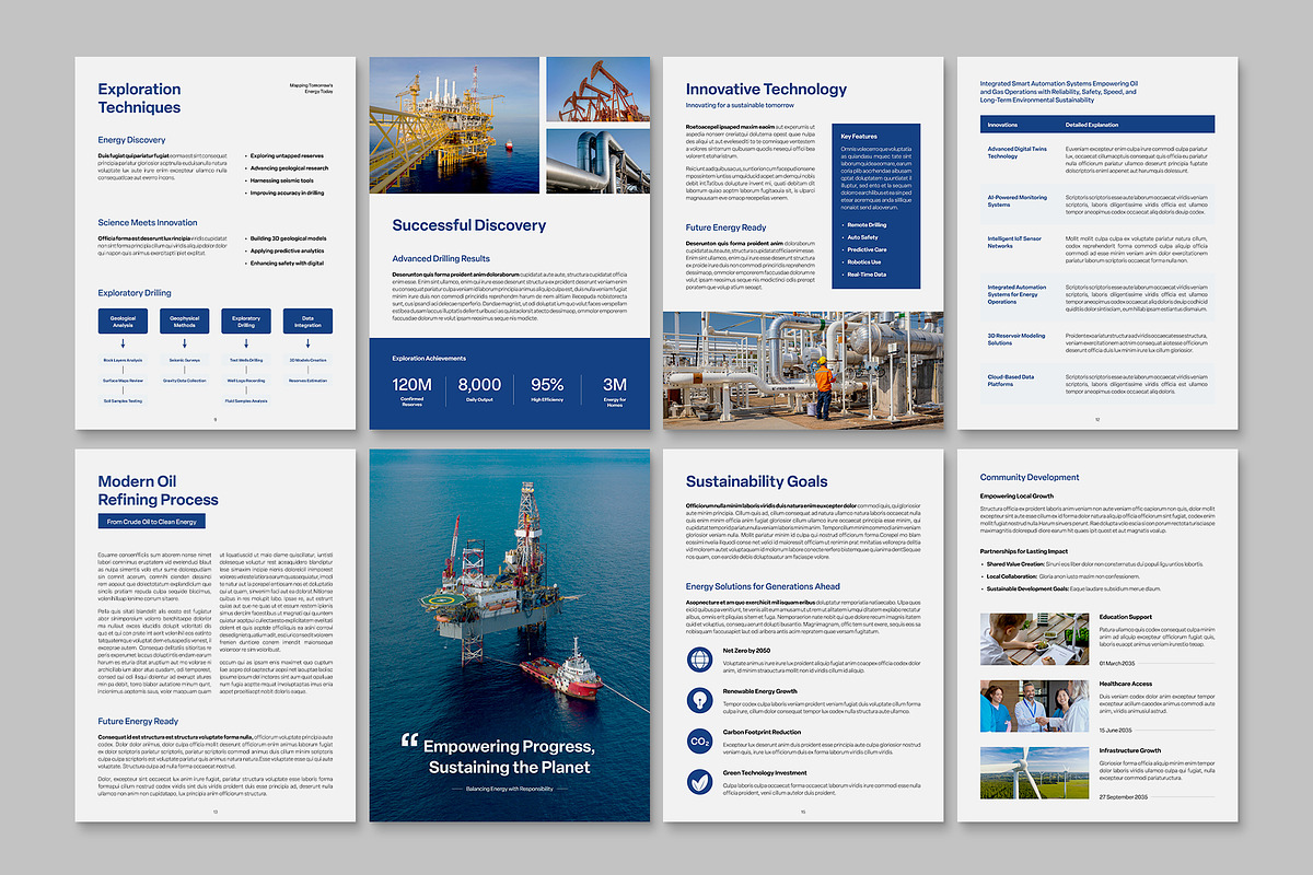 Digital Brochure Template, a Brochure Template by BrandPacks