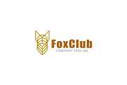 Fox Club Logo, a Branding & Logo Template by Maraz Logo