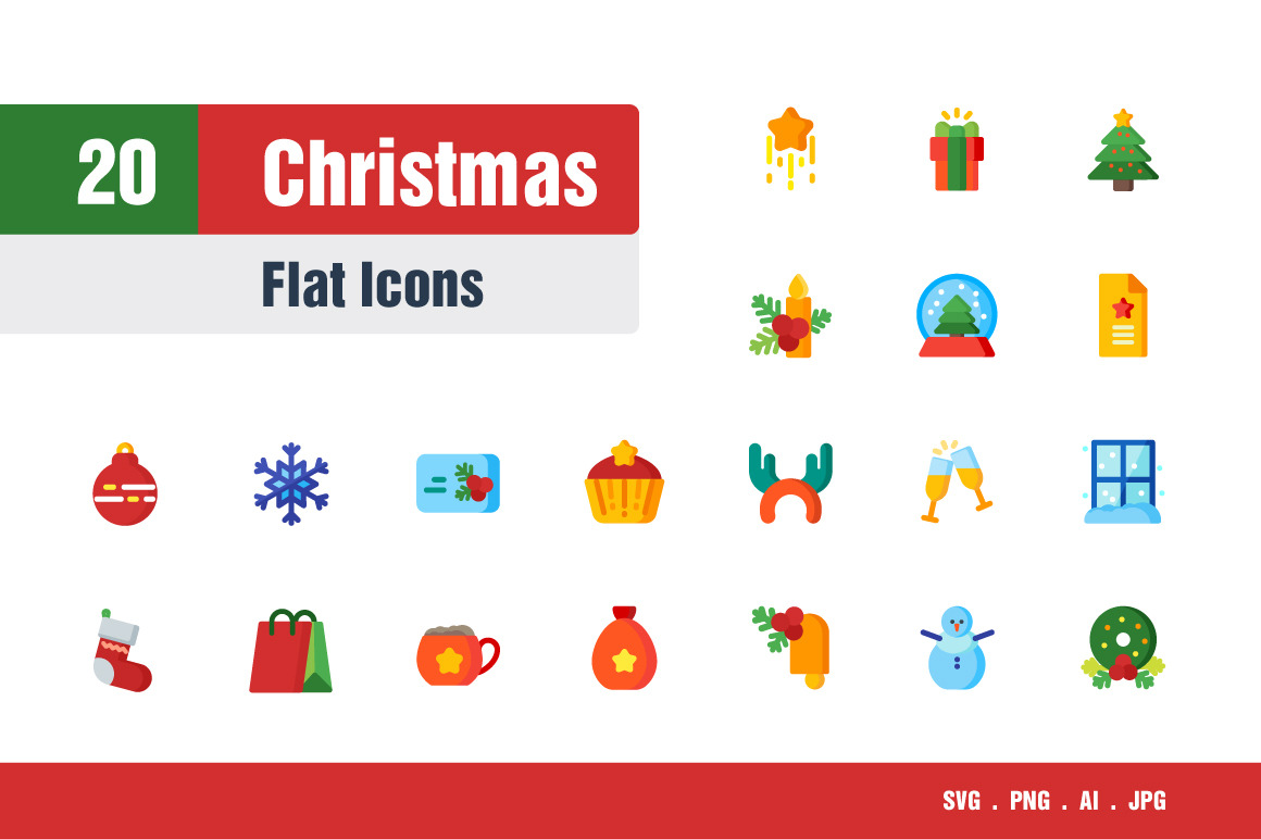 Christmas Icons, an Outline Icon by Sooodesign
