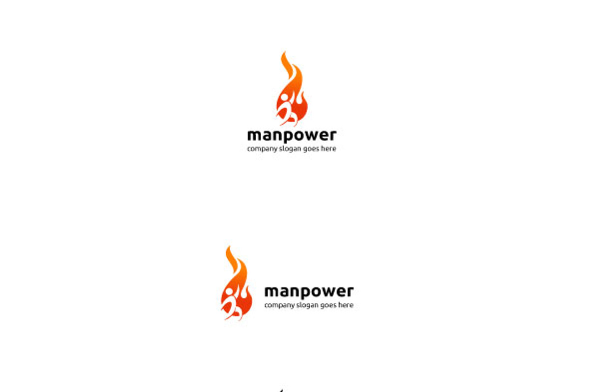 Manpower Logo, a Branding & Logo Template by Mariyana