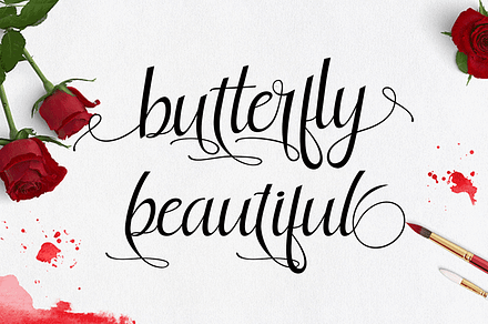 Jordan river, a Script Font by Deniz86