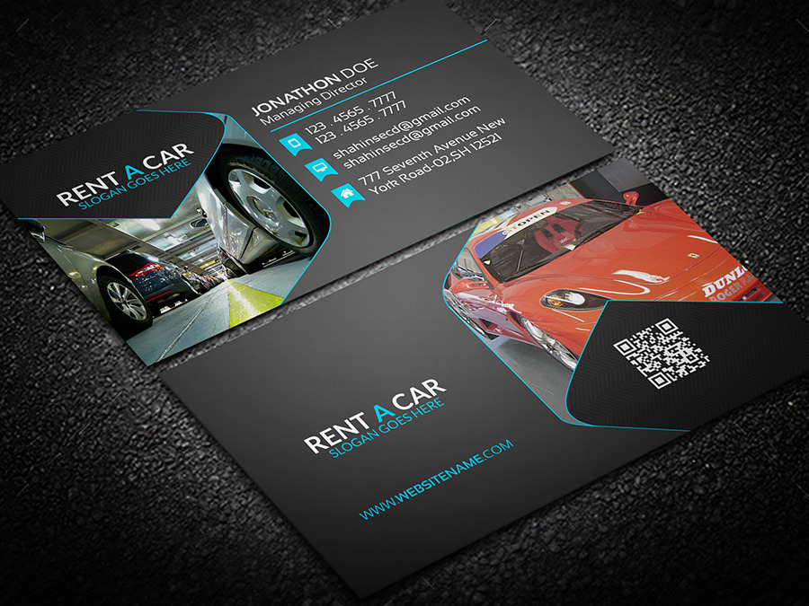 Rent Business Card, a Business Card Template by DesignGhar