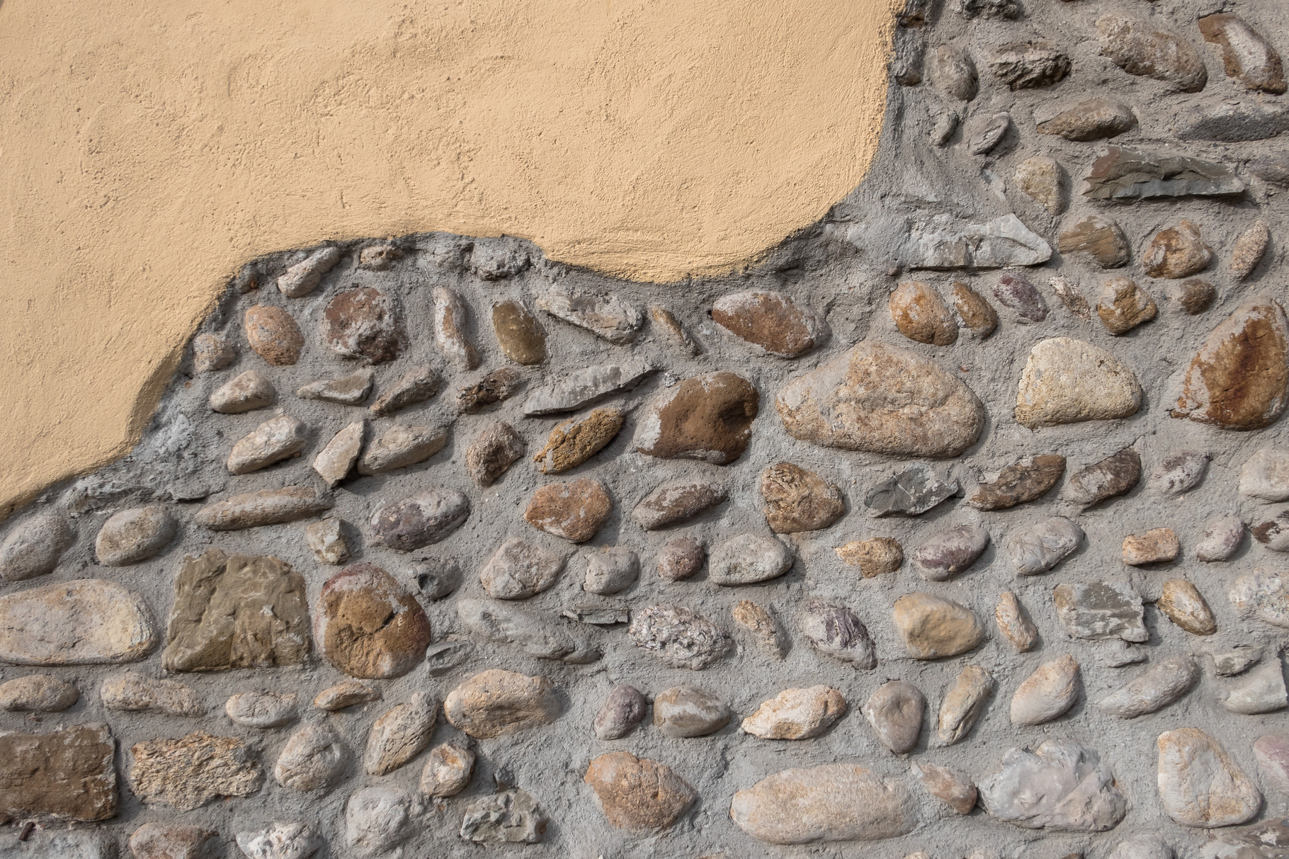 Rustic stone wall featuring outdoor, abstract, and architecture, an ...