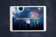 Galaxy Brushes for Procreate Vol. 2, a Brush Add-On by friday supply